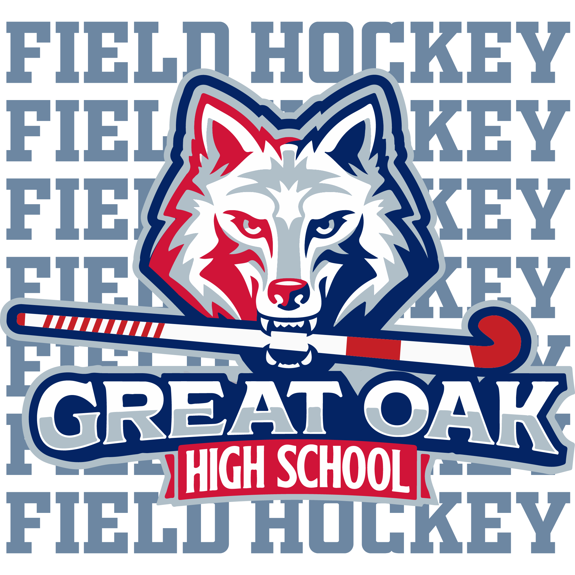 GO Stacked Field Hockey Design – Sew Nice Customs