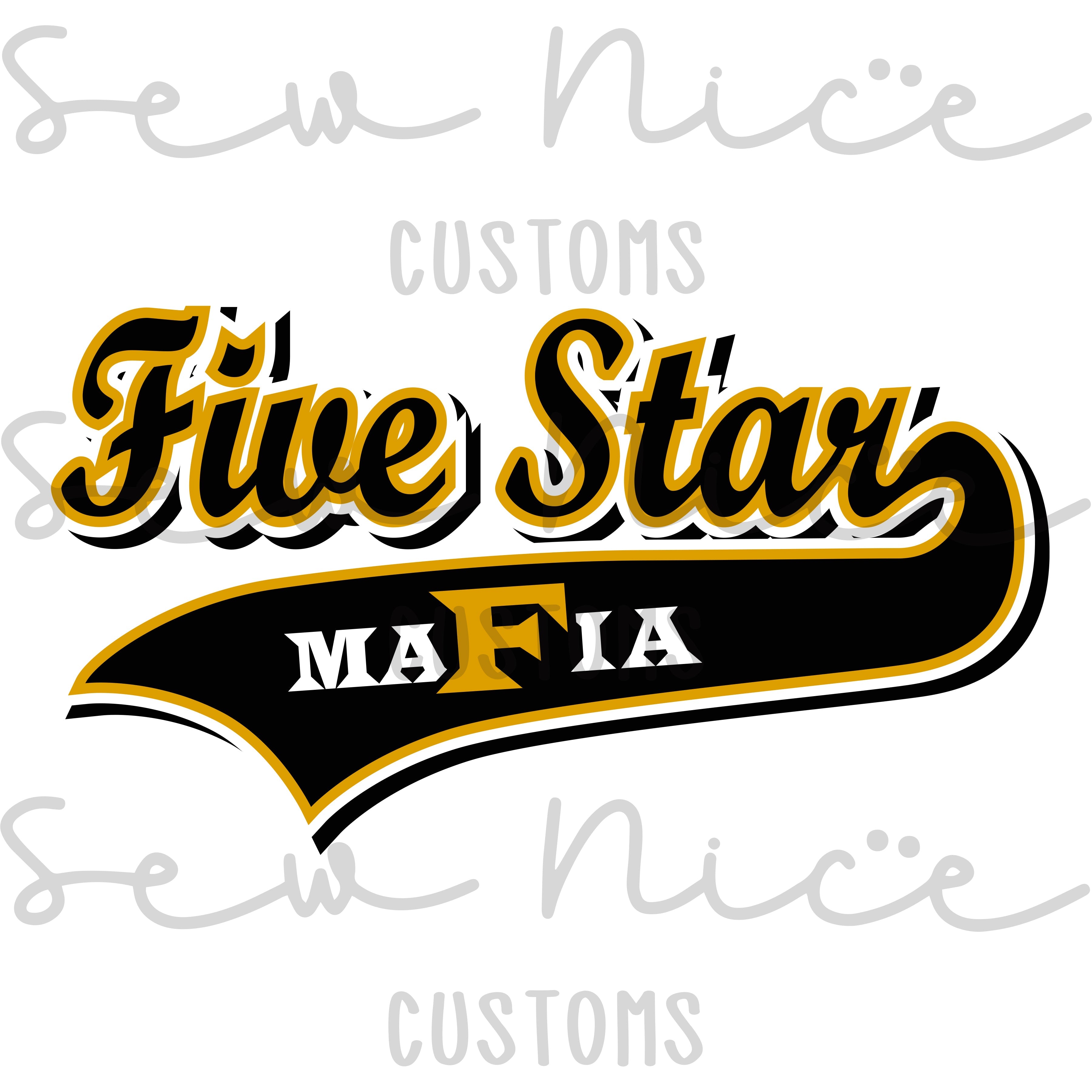 Five Star Baseball – Sew Nice Customs