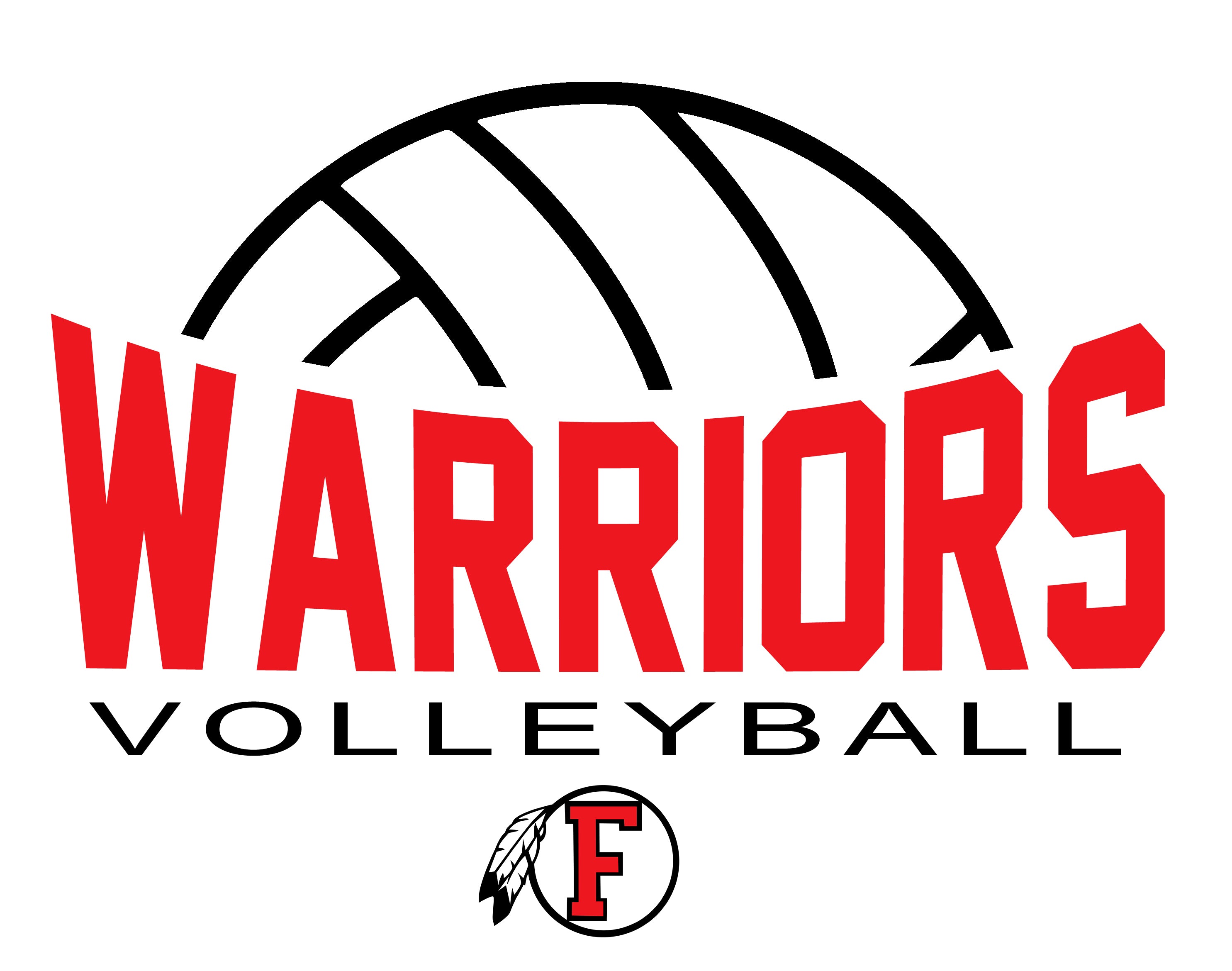 Warriors Volleyball Design – Sew Nice Customs