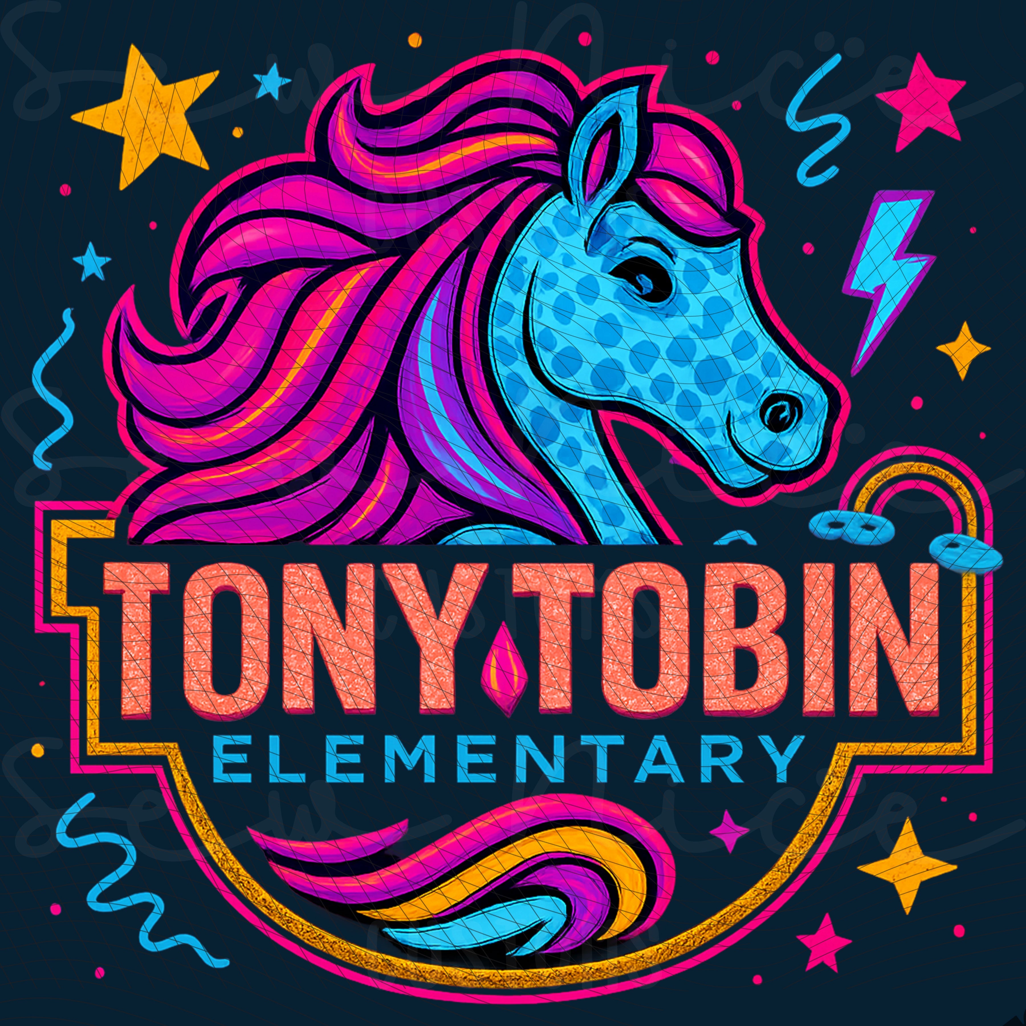 Tony Tobin- Electric Horse Logo – Sew Nice Customs