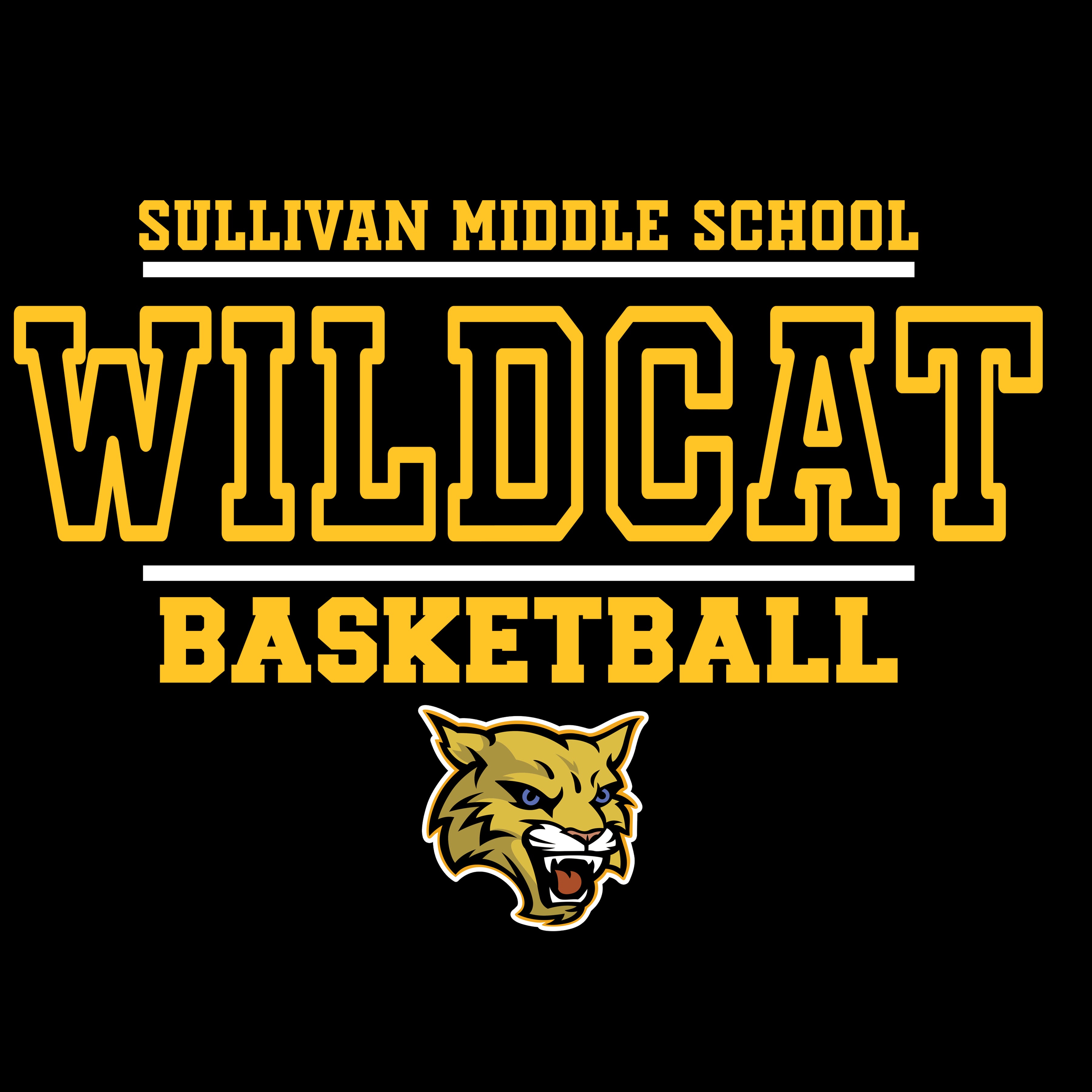 Wildcat Basketball Mascot Logo – Sew Nice Customs