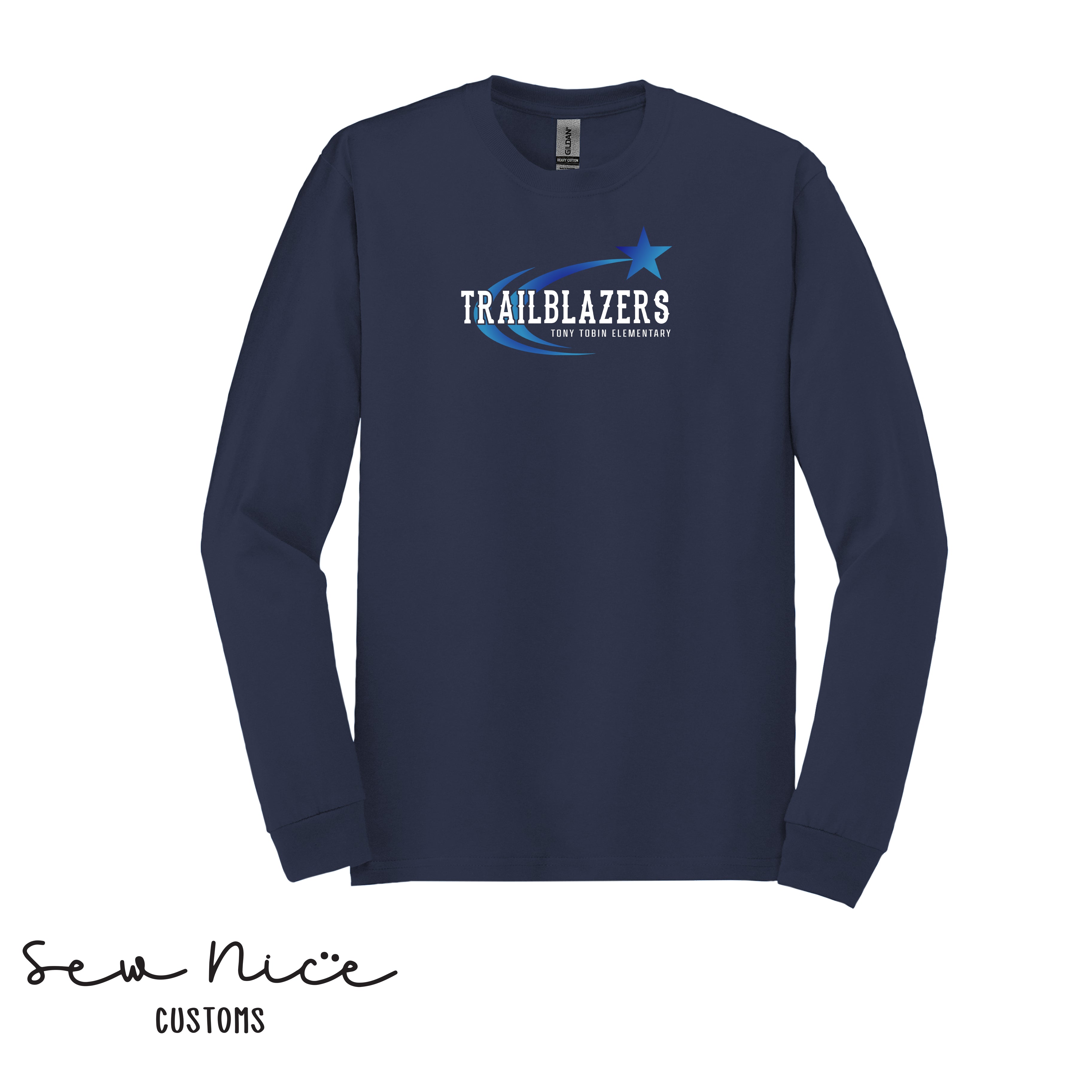 Tony Tobin Trailblazer- Unisex Adult Long Sleeve Shirt – Sew Nice Customs