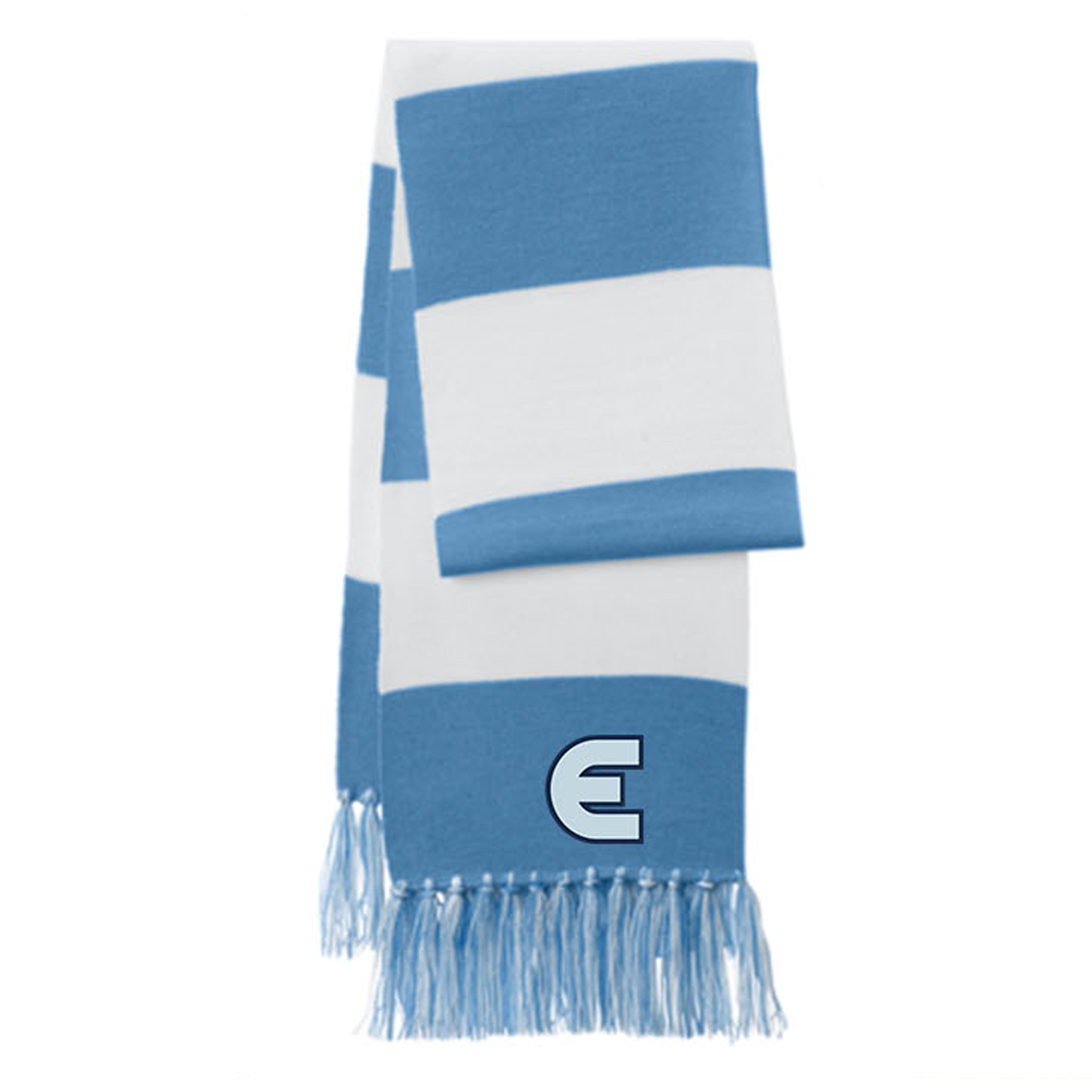 Elevate Embroidered "E" Scarf – Sew Nice Customs