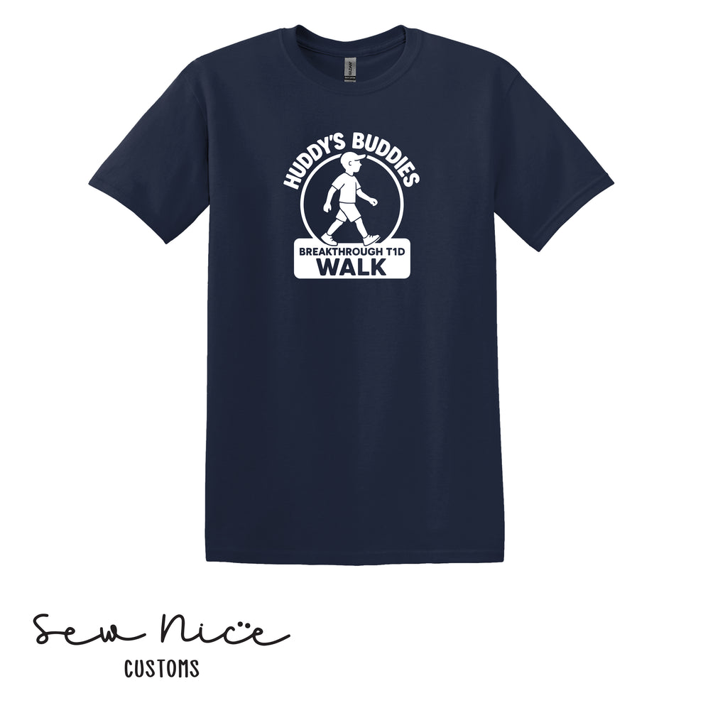 Huddy's Buddies Walk Team- Unisex Adult/Youth T-Shirt – Sew Nice Customs