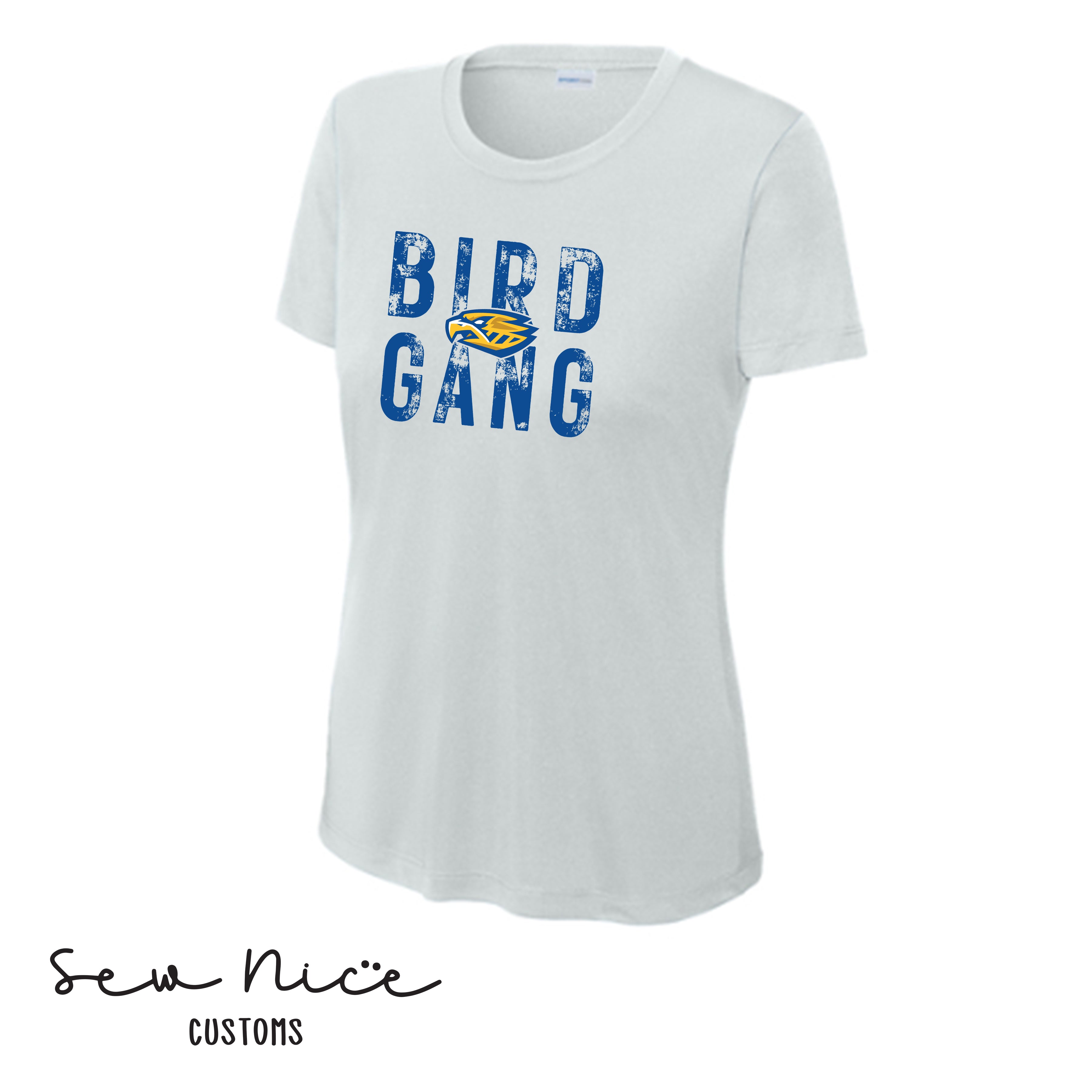 SP Bird Gang Ladies Dri Fit Shirt – Sew Nice Customs