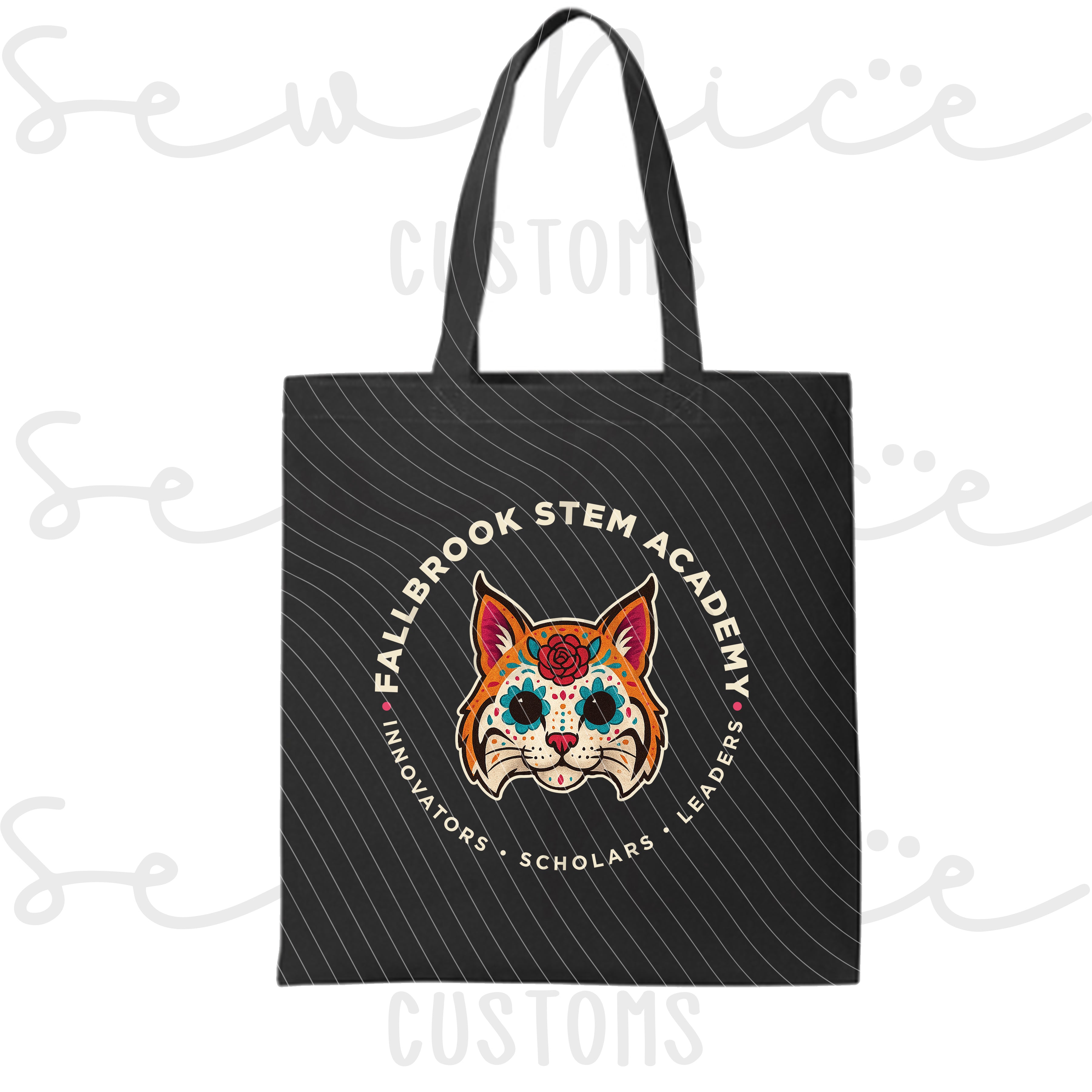 STEM- Mascot Logo - Tote Bag – Sew Nice Customs